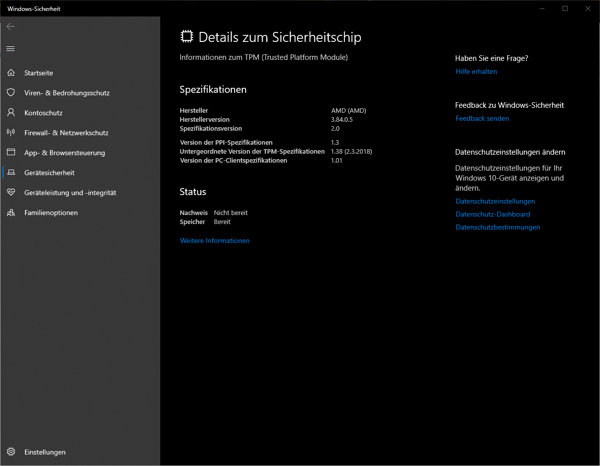 TPM Attestation Not Supported after AMD Ryzen Upgrade | Microsoft ...