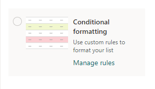 Conditional formating rows in sharepoint list based on values | Microsoft Community Hub