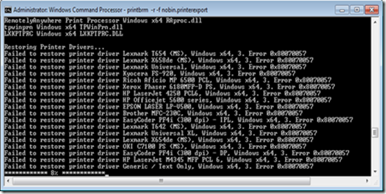Migrating Print Queues quickly using PRINTBRM, configuration files, and ...