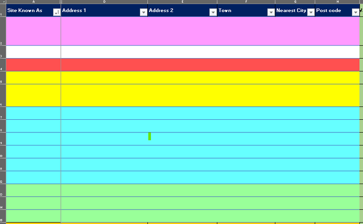 How to get rid of blue lines in excel | Microsoft Community Hub