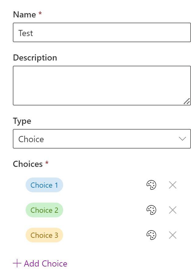 Add custom formatting, keep choices-pills | Microsoft Community Hub