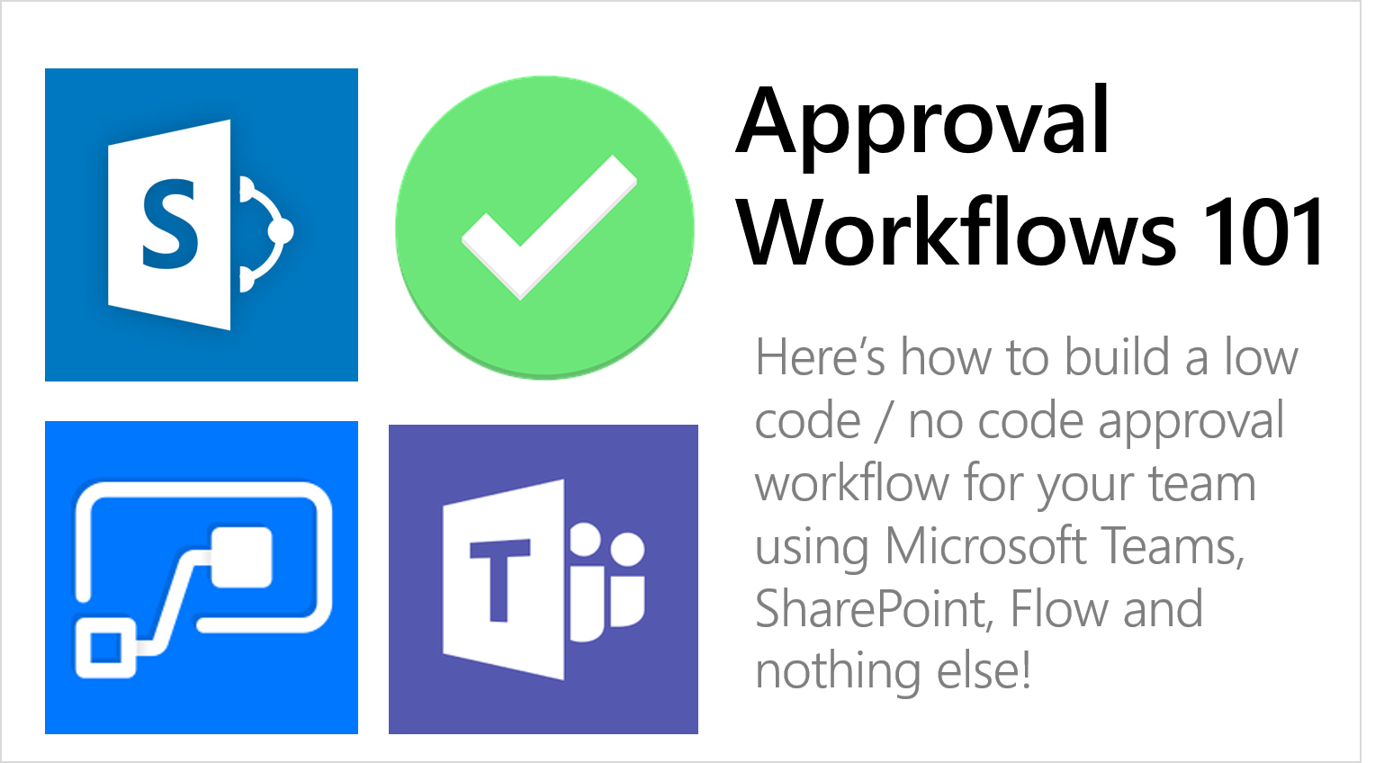 Building low code/no code approval workflows for your team using ...