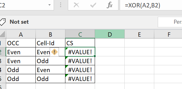 XOR in Text | Microsoft Community Hub