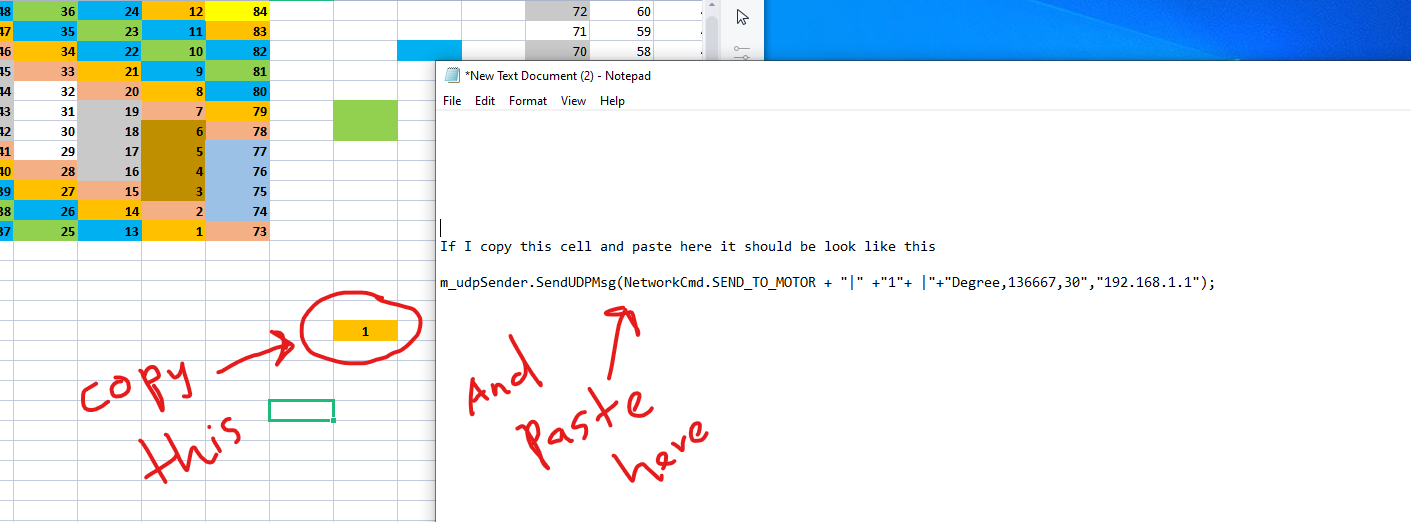Assign text to cell | Microsoft Community Hub