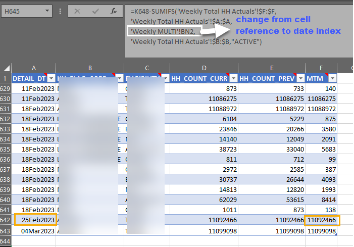 Using A Date Index Within A Sumif For Prior Date Microsoft Community Hub