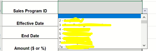 How i can get/copy the options from an excel sheet list | Microsoft ...