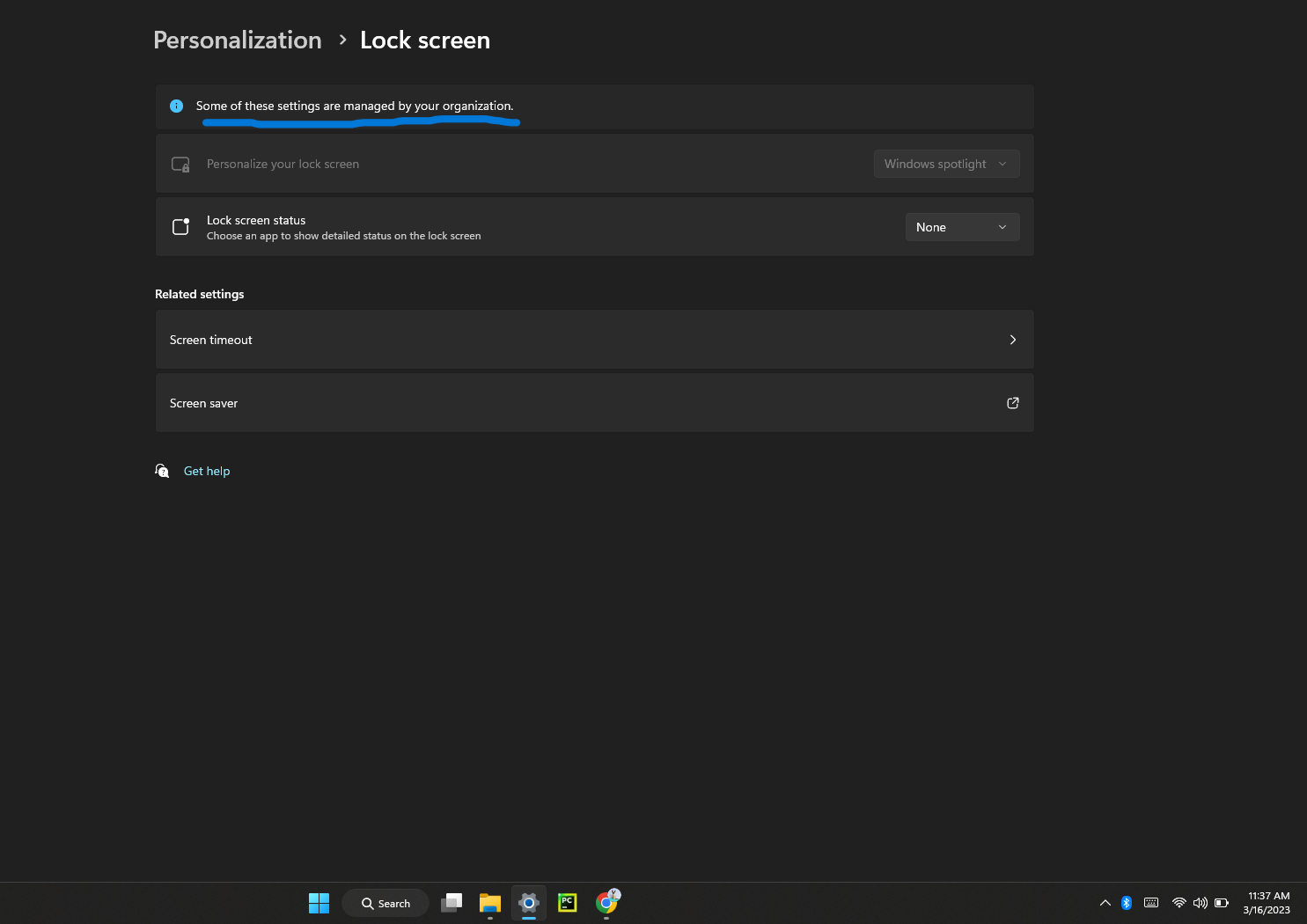 Lock Sceen | Microsoft Community Hub