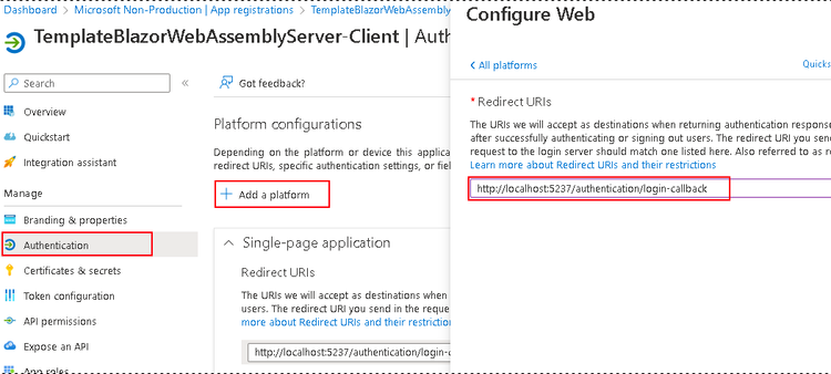 Blazor WebAssembly and Server: Implementing AAD OAuth 2 Delegated Flow with MSAL for Azure ...
