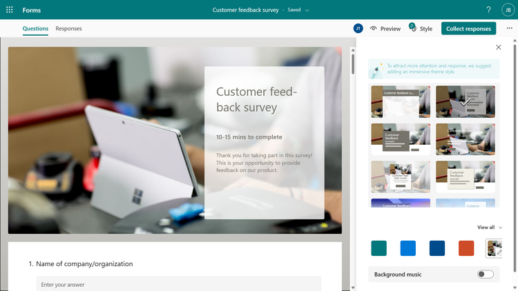 Creating a Visually Stunning Customer Satisfaction Survey with ...
