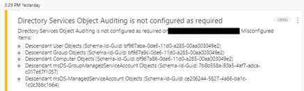 Configuration of ID 4662 makes ID 4780? | Microsoft Community Hub