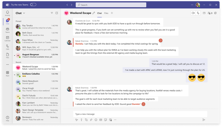 Introducing the new Microsoft Teams, now in preview | Microsoft ...