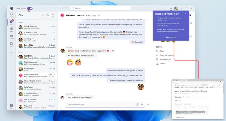 Introducing the new Microsoft Teams, now in preview | Microsoft ...