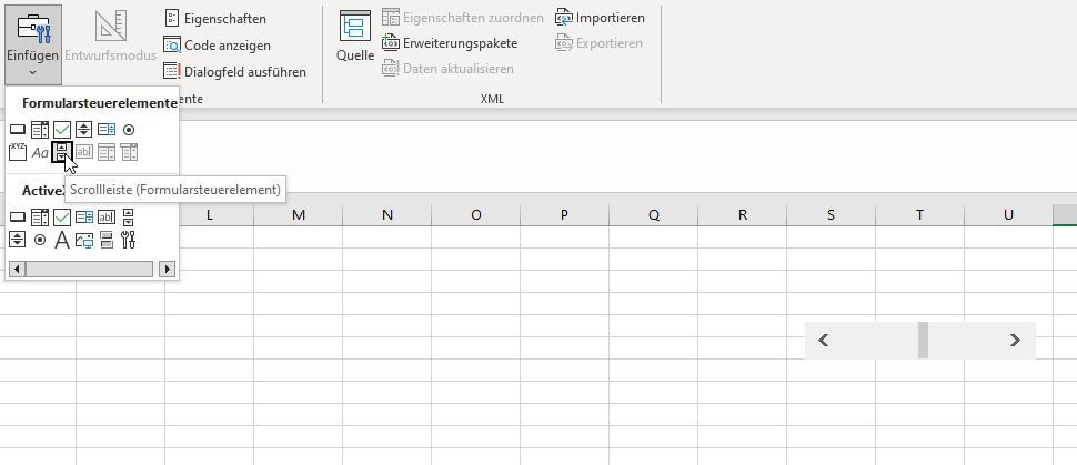 Excel Scrollbar form control not working | Microsoft Community Hub