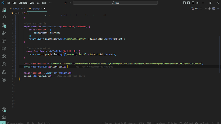 Learn How To Use Microsoft Graph Sdk To Build To Do List App In Javascript