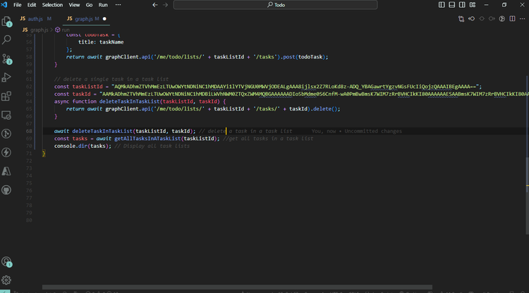 Learn How to Use Microsoft Graph SDK to Build To-Do List App in JavaScript
