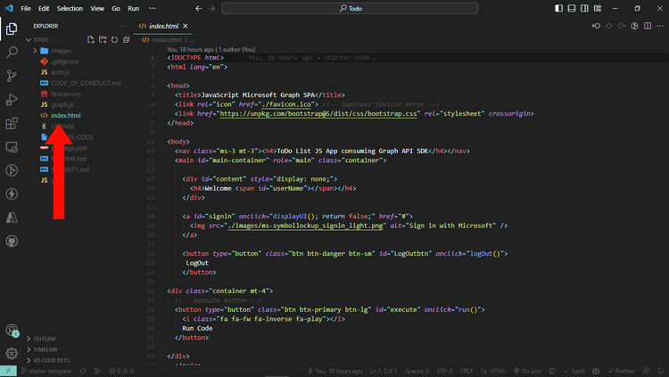 Learn How To Use Microsoft Graph Sdk To Build To Do List App In Javascript