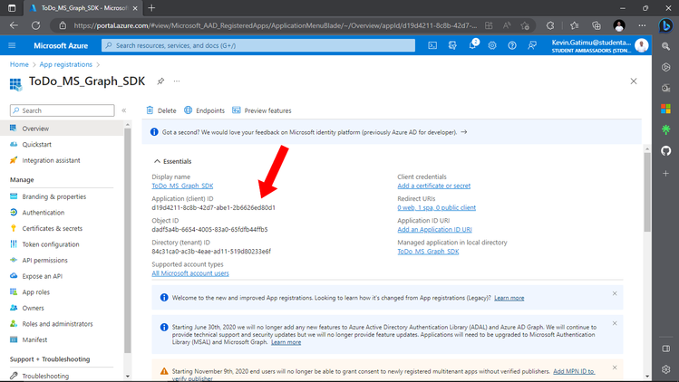 Learn How To Use Microsoft Graph Sdk To Build To Do List App In Javascript