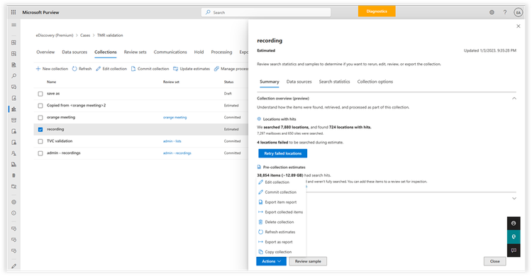 Improving efficiency of your eDiscovery workflows with Microsoft ...