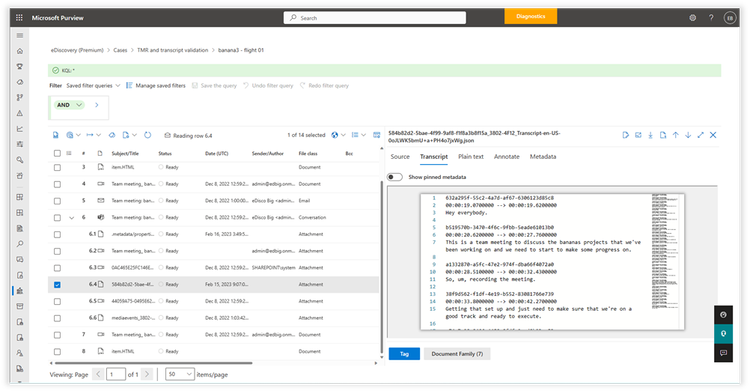 Improving efficiency of your eDiscovery workflows with Microsoft ...