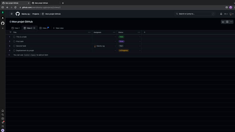 Initiation à GitHub Projects - Partie I (Tableau Kanban)