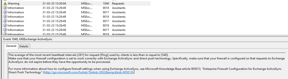 Outlook Not Syncing with Exchange server due to Active Sync issue | Microsoft Community Hub