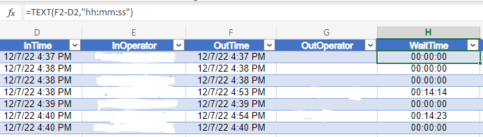 Calculate and Display hh:mm:ss | Microsoft Community Hub