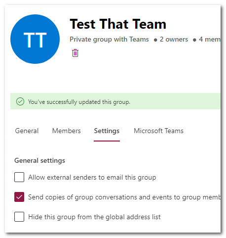 Group Email Notification of Calendar Changes? | Microsoft Community Hub