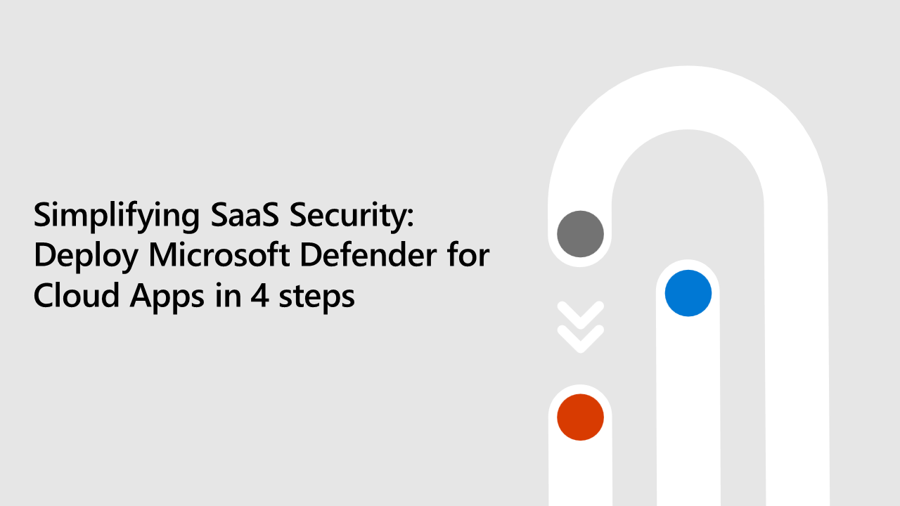 Simplifying SaaS Security: Deploying Microsoft Defender for Cloud Apps in 4 steps