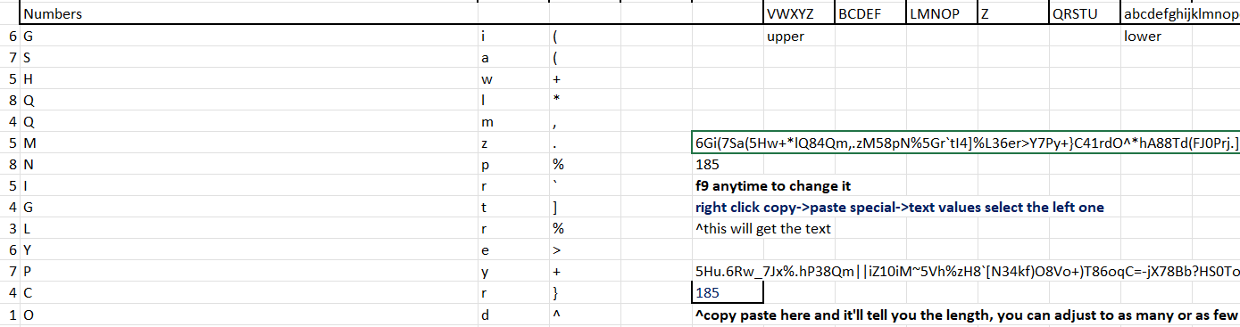 Password Generator Excel Cells Only Microsoft Community Hub 0698