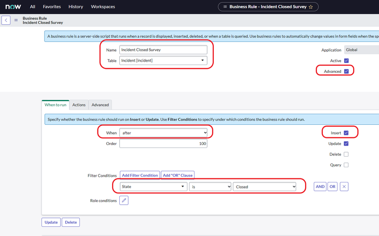 Using Adaptive Cards to Collect Feedback on ServiceNow Tickets in Teams ...