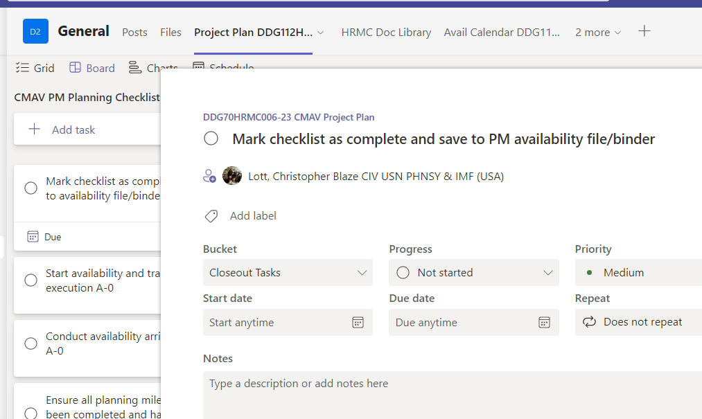 2023: @Mention individual Tasks / Setting Notification Check boxes ...