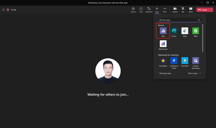 Polls App Now Available in Teams Channel Meetings! | Microsoft ...