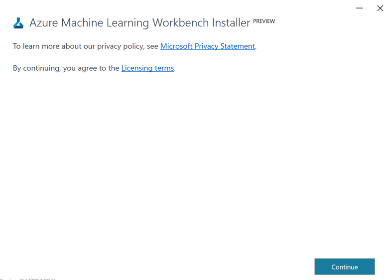 Azure Machine Learning WorkBench | Microsoft Community Hub
