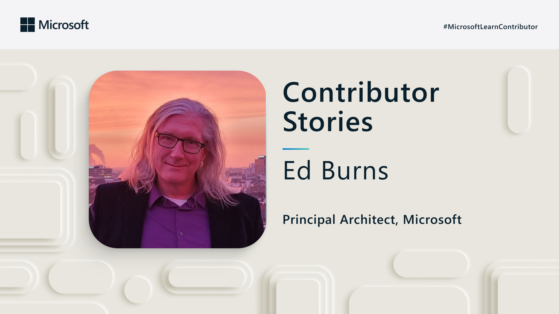 Contributor Stories: Ed Burns | Microsoft Community Hub