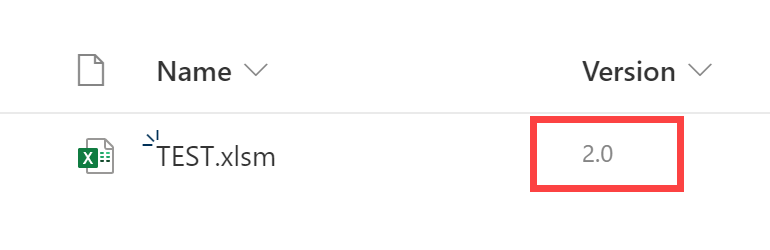 How do I get the SharePoint document Version number into an Excel file ...
