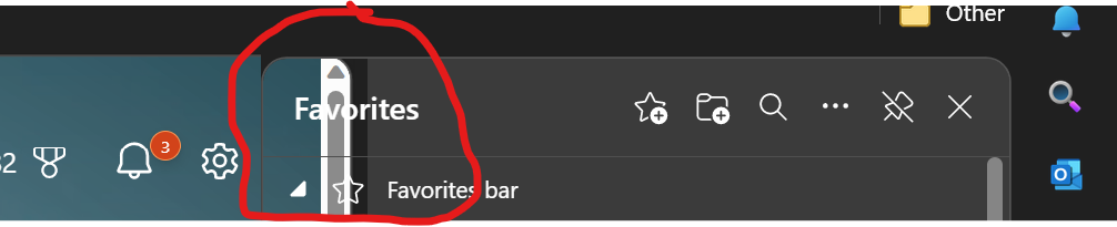 Web page content overlaps side panel | Microsoft Community Hub