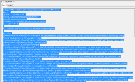 ASP.Net Core 6 Web App - Fails to connect to database after published to on-prem IIS | Microsoft ...