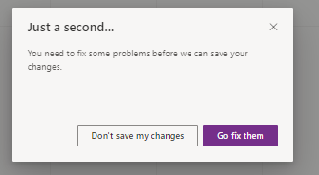 Sharepoint lists error 'There was a problem validating data' | Microsoft Community Hub