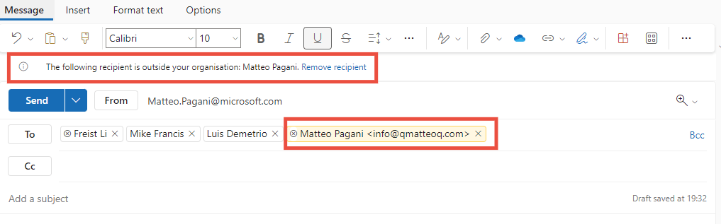 A better way to identify external users in an Outlook mail | Microsoft ...