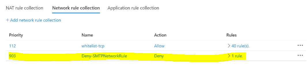 Need Help on Azure Firewall Deny and Allow actions | Microsoft ...