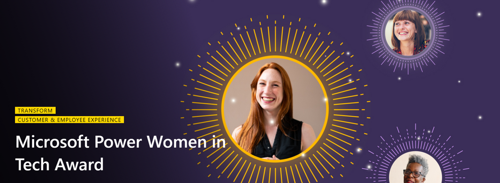 The Microsoft Power Women in Tech Award | Microsoft Community Hub