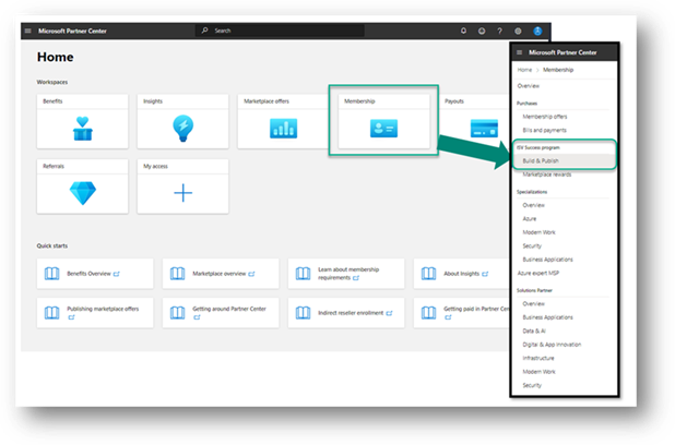 Microsoft ISV Success program - Partner Center Update | Microsoft Community Hub