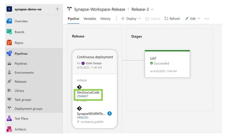 Using Azure DevOps with Synapse Workspaces to create hot fixes in ...