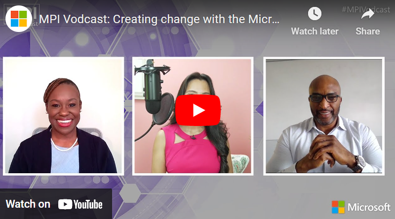 MPI Vodcast | Ep 7 Creating Change with the Microsoft Black Partner Growth Initiative ...