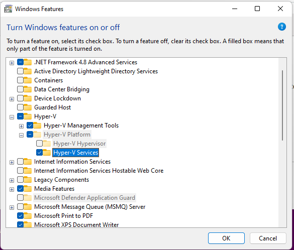 Step-By-Step: Enabling Hyper-V for Use on Windows 11