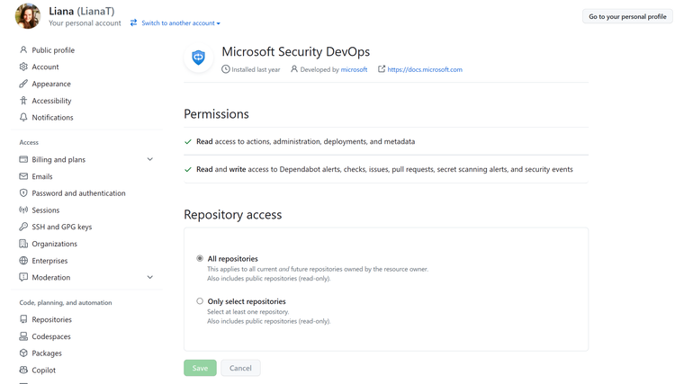 Microsoft Defender for DevOps GitHub Connector - Microsoft Defender for ...