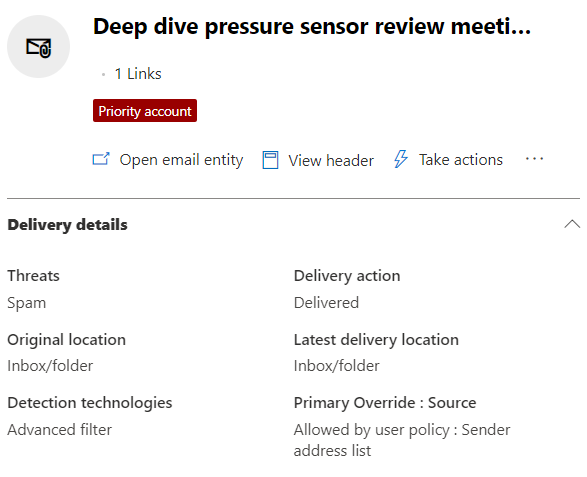 Responding to targeted mail attacks with Microsoft 365 Defender ...