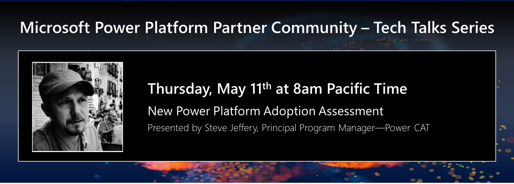 Tech Talks Presents: New Power Platform Adoption Assessment | May 11th ...