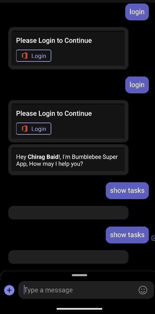 Adaptive card not rendering on Android mobile app | Microsoft Community Hub