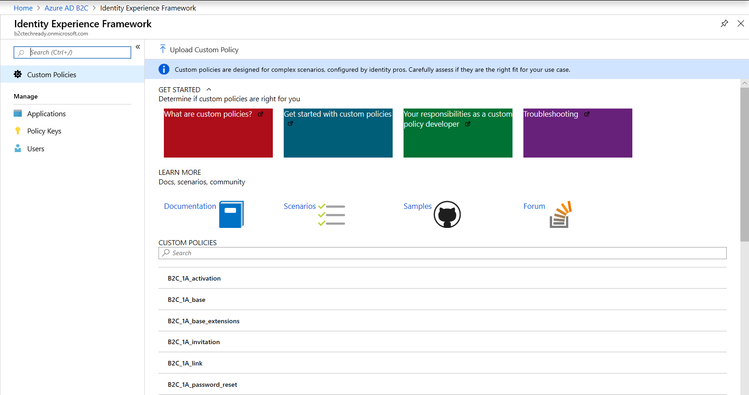 Azure AD B2C custom policies to build-your-own identity journeys ...